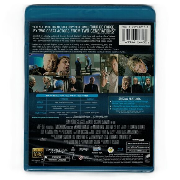 Media | Sleuth Bluray 207 Michael Caine Jude Law New | Poshmark